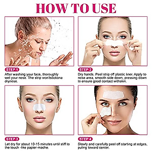 AGETITY T Zone Nose Pore Strips for Blackheads, 90 Pcs T-Zone Nose Blackhead Remover Strips, Blackhead Removal Deep Cleansing Nose Pore Strips for Women Men