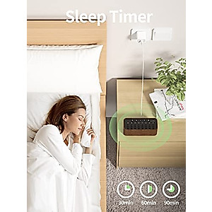 SERENLUX White Noise Sound Machine with Customizable DIY Sound Mixer, Sleep Timer, Adjustable Volume, Built-in Soothing Night Sounds, Natural Sound Therapy for Adults Kids Baby Sleeping Meditation