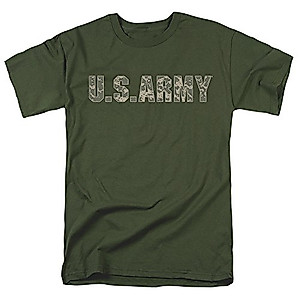 Popfunk U.S. Army Camo Green T Shirt & Stickers (Medium)
