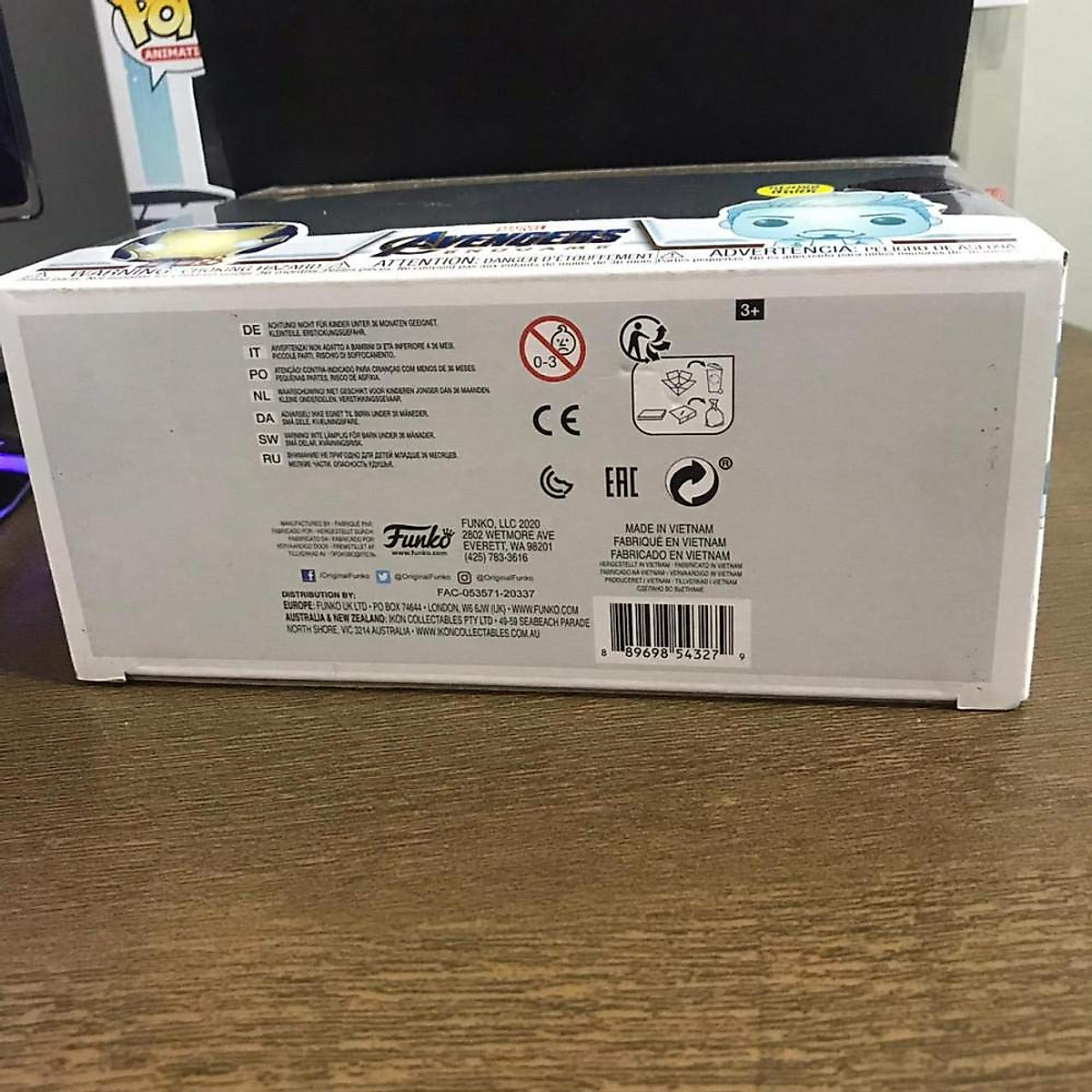 Pop! Morgan & Tony Stark Glows in The Dark 2 Pack Special Edition