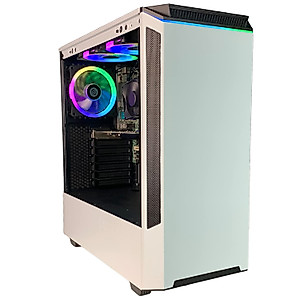 Periphio Ecto Prebuilt Gaming PC - GeForce GT 1030 GPU (2GB) | Intel Core i5-6500 CPU (3.6GHz Turbo) | 1TB Solid State SSD | 16GB DDR4 RAM | Windows 10 Gaming Desktop Computer | WiFi + BT (Renewed)