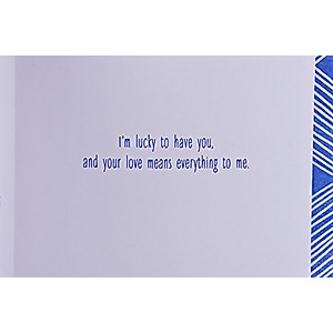 Hallmark Anniversary Card to Husband (Love of a Good Man)