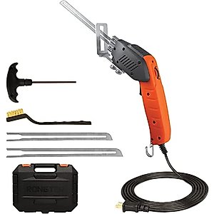 RONGTER Foam Hot Knife (200W) - Air Cooled Hot Knife Cutting Tool Electric Hot Knife - Foam Cutting Tool with Blades & Accessories Use Foam Cutter for Engraving and DIY Handmade