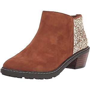 Sam Edelman Girls Pryce Mini Ankle Boot Frontier Brown/Jute 2 Medium