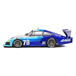 solido S1805402 1:18 1979 Porsche 935 'Mobydick' -Le Mans #79 Collectible Miniature car, Multi