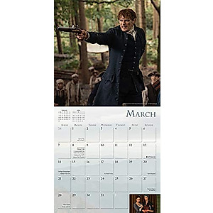 Sellers Publishing, 2021 Outlander 16-Month Wall Calendar