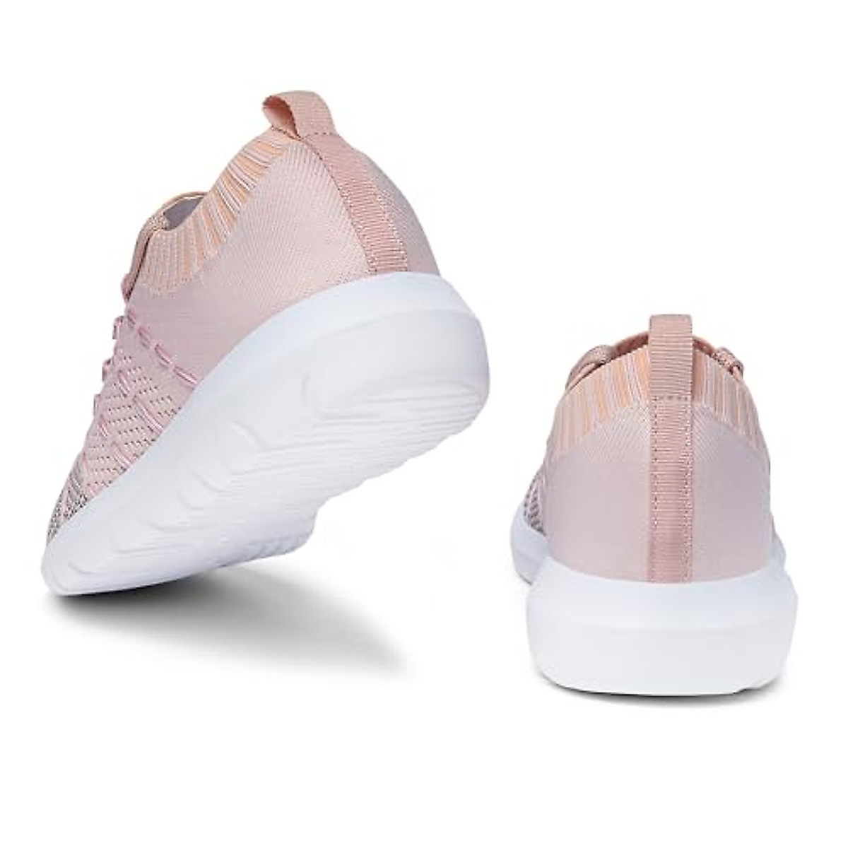 EvinTer Women's Running Shoes Lightweight Comfortable Mesh Sports Shoes Casual Walking Athletic Sneakers Black/Pink