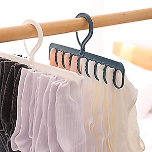 Multi-use Clothes Hanger Plastic Home Excellent Clamping Organizer Hanger for Wardrobe