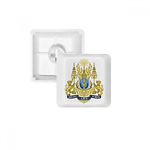 DIYthinker Phnom Penh Cambodia National Emblem Keycap Mechanical Keyboard PBT Gaming Upgrade Kit