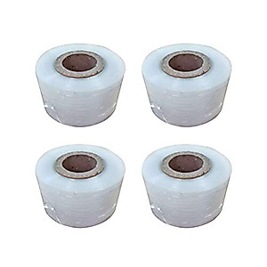 Happyyami Roll Grafting Tape Stretchable Garden Grafting Tape Plants Repair Tapes Self- Adhesive Clear Floristry Film for Garden Nursery Fruit Trees Garden Budding Tree 120m