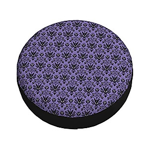 Haunted Mansion Spare Tire Cover Wheel Protectors Cover Weatherproof Sun Protection Tyre Covers,14" 15" 16" 17"