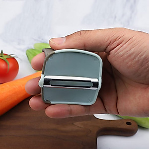 BESTonZON 3pcs Finger Melon Grater Cocororo Peeler Cucumber Scrubbers Vegetable Peeling Tool Potato Scraper Finger Vegetable Peeler Potato Peeler Electric Multitools Skinning Fruit Tpr