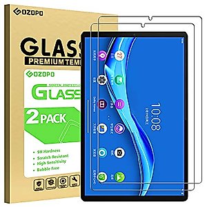 GOZOPO [2 Pack] Screen Protector for Lenovo Tab M10 FHD Plus 2nd Gen/ M10 FHD Plus 10.3 inch TB-X606, Anti-Scratch Tempered Glass Film [NOT fit for M10 Plus 3rd Gen]