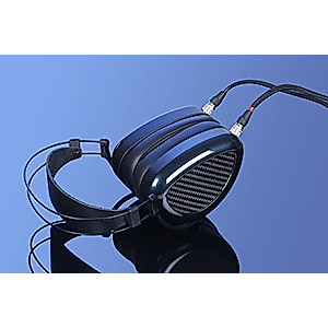 DROP + Dan Clark Audio Aeon Planar Magnetic Headphones - Closed-Back, Over Ear, Carbon Fiber, Audiophile (Aeon Closed X), Blue/Black