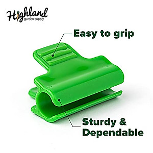 Greenhouse Clips Plant Cover Clamps for Greenhouse Net Cover Clips for Pipes & Clamp Hoop Snap Clamps for PVC Net Tunnel Green House Hoops Garden Row Film Cover Freeze Protection 1.5 inch 28 Pack