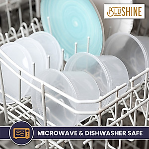 [36 Sets] 16 oz. Plastic Deli Food Storage Containers with Airtight Leak Proof Lids - Reusable -Microwave, Fridge, and Freezer Safe