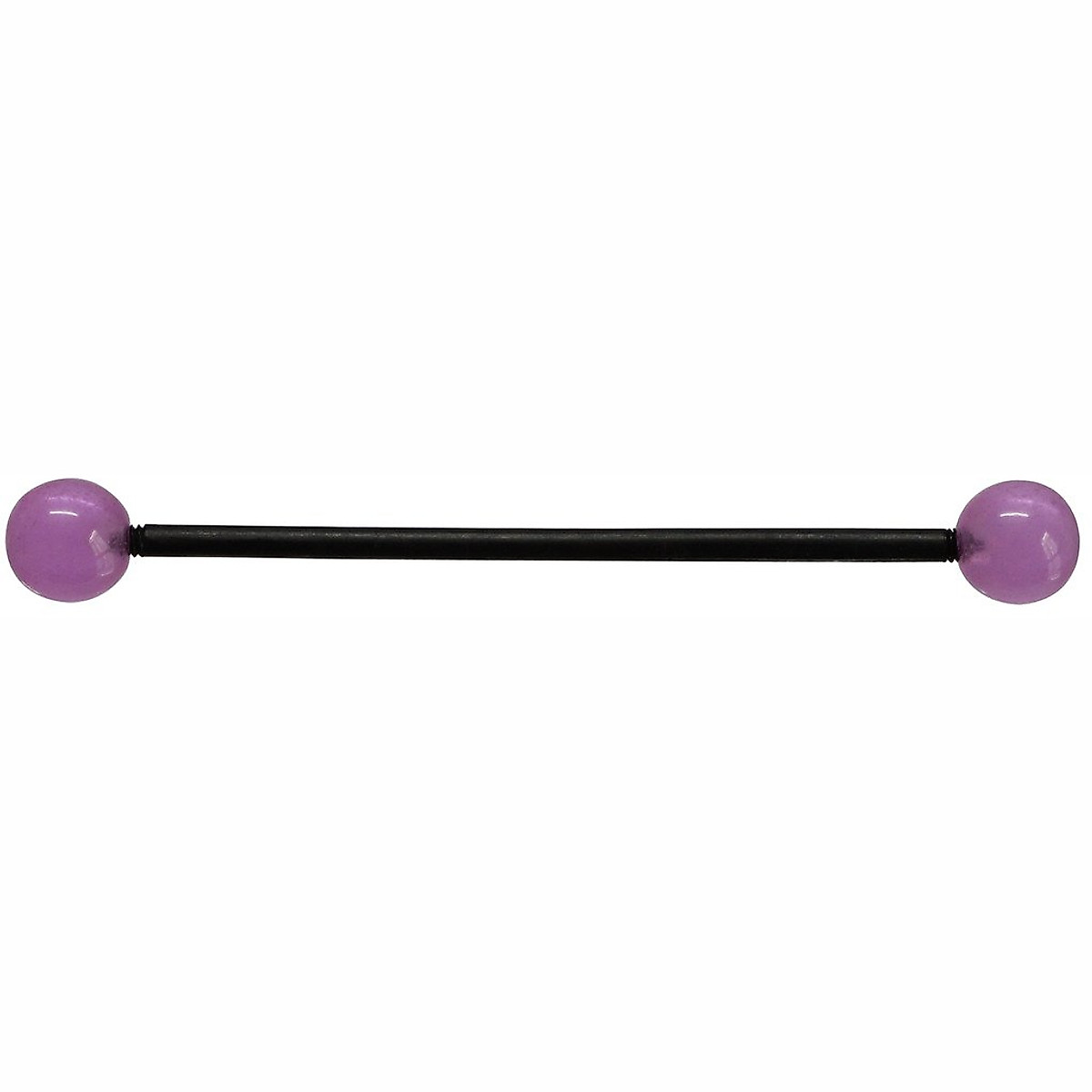 Oasis Plus 9pcs 14G 2 Inch Glow in The Drak Industrial Barbell Pregnancy Sport Maternity Navel Belly Button Ring
