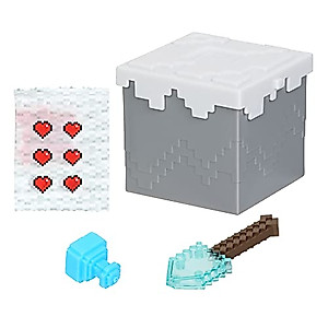 Treasure X Minecraft Caves & Cliffs Multi Pack. Overworld Minecraft Characters. Mine, Discover & Craft with 10 Levels of Adventure & 12 Mine & Craft Characters to Collect. 2 Pack