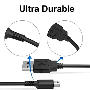 Alitutumao 3DS USB Charging Cable Power Charger Cord Compatible with New 3DS XL, New 3DS, 3DS XL, 3DS, New 2DS XL, New 2DS, 2DS XL, 2DS, DSi, DSi XL