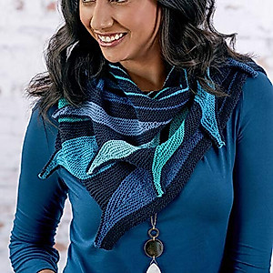 RED HEART E886.9282 It's A Wrap Sprinkles yarn Peach Cobbler