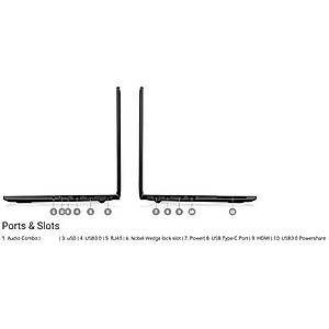 Dell Latitude 12 7000 7280 Notebook: Intel Core i5-6300U | 256GB SSD | 8GB DDR4 | 12.5" (1366x768) | Backlit Keyboard | Windows 10 Pro - (Renewed)