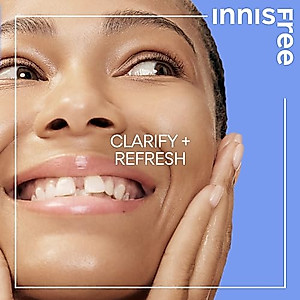 innisfree Bija Clarifying Toner with Salicylic Acid, Korean Toner for Clarifying, Smoothing, and Improving the Look of Pores (Packaging May Vary)