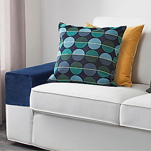 Soft Stretch Plush Armrest Covers, Stretch Armrest Covers for Chairs Sofas, Couch Arm Covers, Furniture Protector Armchair Slipcovers for Recliner, Set of 2