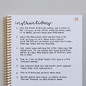 Erin Condren 7" X 9" Spiral Bound Dot Grid Journal Notebook - Layers Neutral, 5Mm Dot Grid, 160 Page Writing, Drawing & Art Notebook, 80Lb Thick Mohawk Paper, Stickers Included