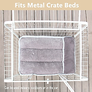 WINDRACING Dog Bed for Small Dogs, Dog Mattress with Pillow for Crate Kennel, Sofa Dog Bed, Super Soft pet Bed for Medium, Small Dogs Breeds,pet Bed Puppy Bed,beds & Furniture