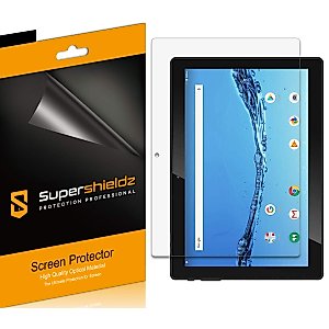 Supershieldz (3 Pack) Designed for Digiland 10.1 inch Tablet (DL1036) Screen Protector, High Definition Clear Shield (PET)