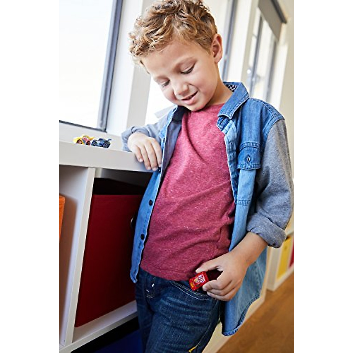 Disney Cars Toys Mini Racers Metal Vehicles, 3 Pack