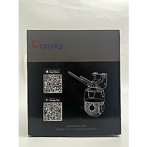 Ctronics 30X Optical Zoom 5MP Security Camera Outdoor WiFi 2.4/5GHZ, PTZ Camera Outdoor with Auto Scan/Track/Zoom, Human Detection, 492ft Night Vision, Sound Light Alarm, Two-Way Audio Metal/Cloud