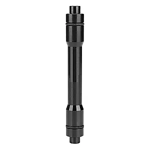 Dilwe Skewer Adapter, Aluminium Alloy Thru Axle Adapter Quick Release Bike Hub Adapter for Road Bike, Mountain Bike (Black)
