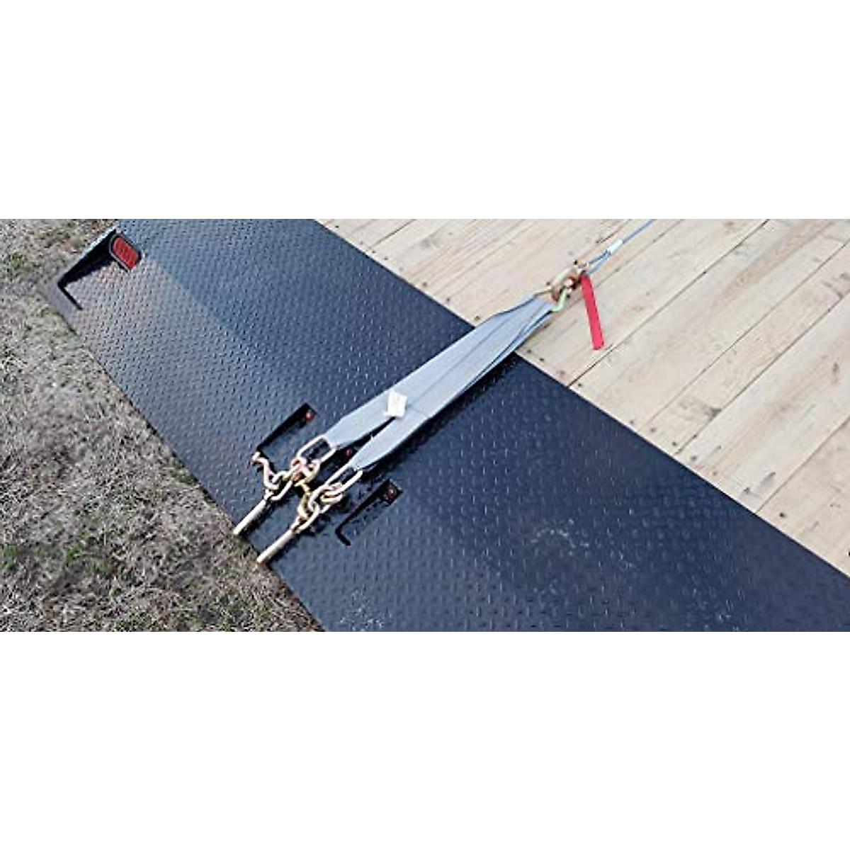 Mytee Products Tow Straps V Bridle 3" x 24" w/ RTJ Cluster Hooks 5400 lbs Working Load | Recovery V Strap for Wrecker, Rollback, Car Hauler