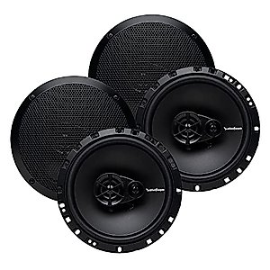 4 New Rockford Fosgate R165X3 6.5" 180W 3 Way Car Audio Coaxial Speakers Stereo