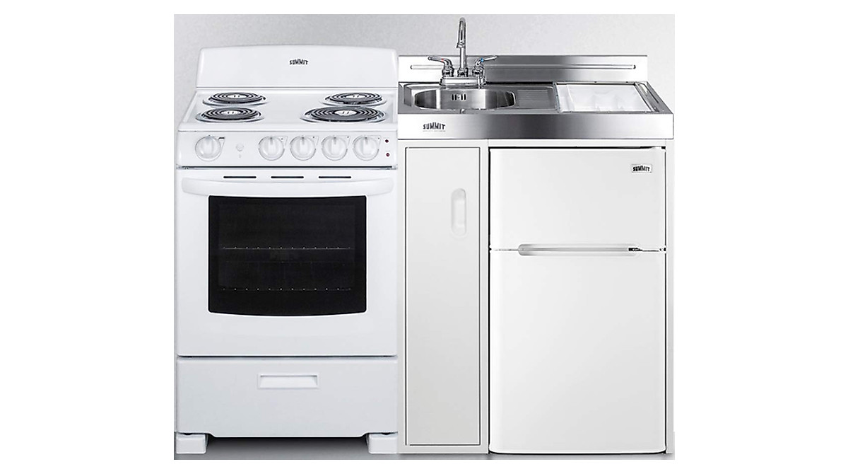 Summit Appliance ACK54COILW Kitchenette - All-in-One Convenience