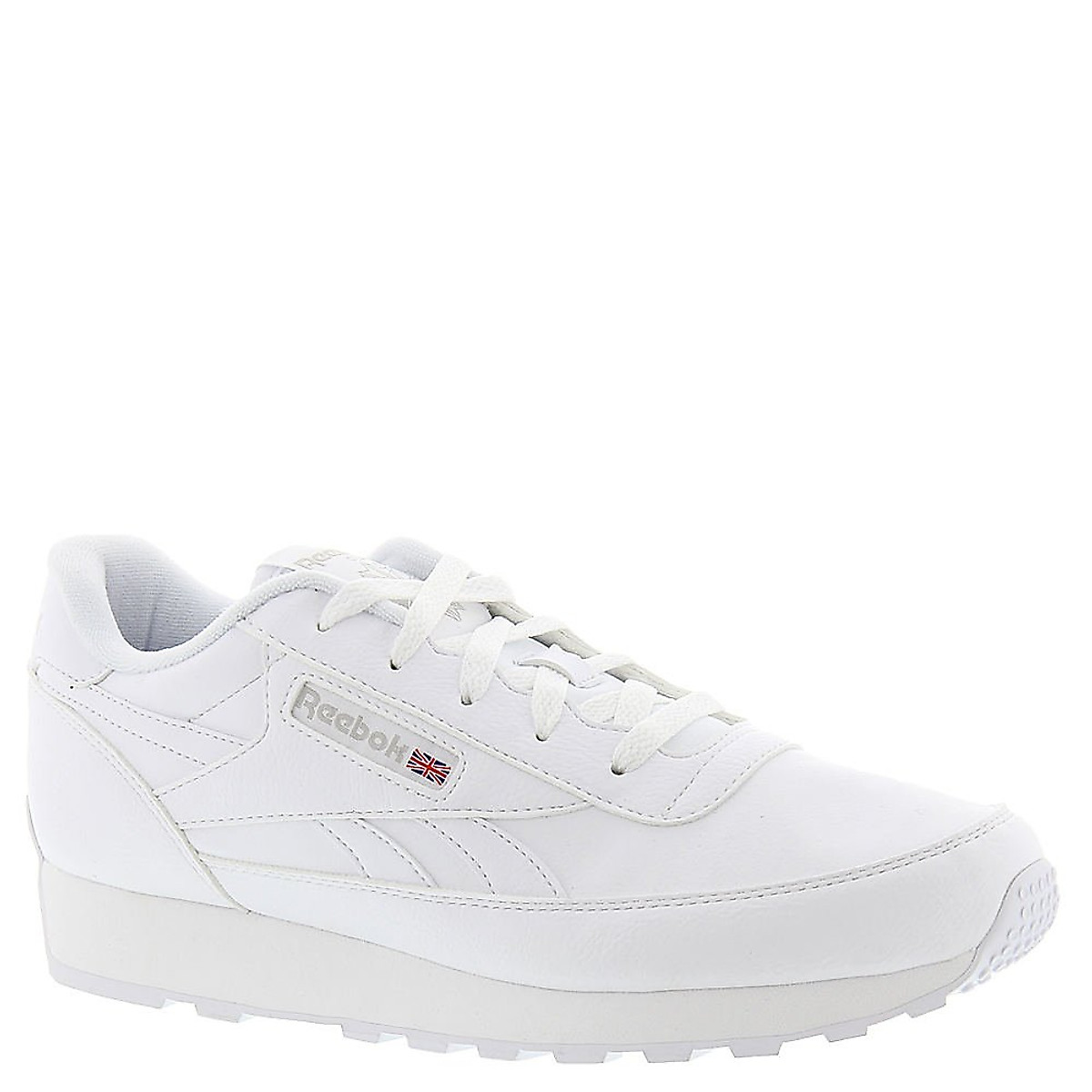 Reebok Men's Classic Renaissance Sneakerr, White/Steel, 10.5 US