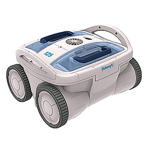 Doheny's Robotic Above Ground Swimming Pool Cleaner Powered By Aquabot | Ideal For Pools Up To 28 Ft. | Engineered For Floor Cleaning | Easy Use - Drop In And Go | AquaSmart Gyro Navigation Technology