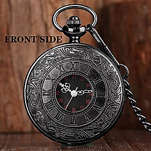 Son Gifts from Mom Dad Personalized Pocket Watch for Valentines Day Graduation Birthday Fathers Day Christmas Stocking Stuffers (to My Son)