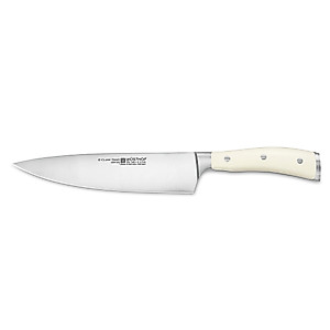 Wusthof 4596-6/20 Classic Ikon 8-Inch Cooks Knife, White