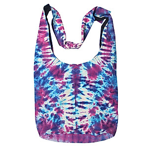 Shangri-La Nook Cotton crossbody Butterfly Gypsy Bag Handmade in Nepal