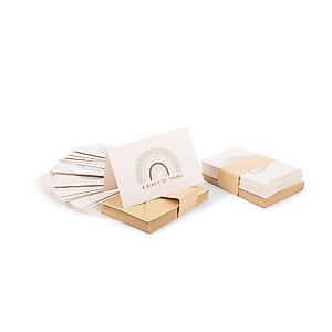 Baby Shower Thank You Cards with Envelopes, 50 Pack, Baby Girl Shower, Baby Boy Shower, Gender Neutral, Baby Shower Thank You Notes, Baby Shower Cards, Baby Thank You Cards for Girl, Baby Thank You