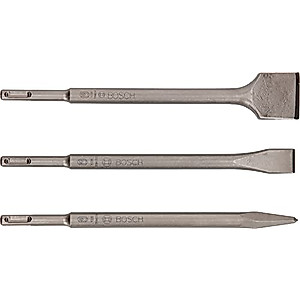Bosch 2607019457 Chisel-Set Sds-Plus 3 Pcs
