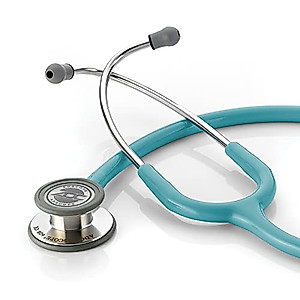 ADC - 608TQ Adscope 608 Premium Convertible Clinician Stethoscope with Tunable AFD Technology, For Adult and Pediatric Patients,, Turquoise