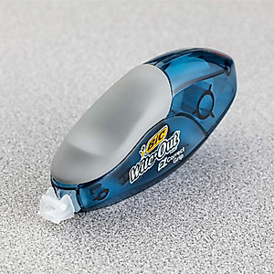 BIC Wite-Out Brand EZ Correct Grip Correction Tape, 19.8 Feet, 2-Count Pack of white Correction Tape, Fast, Clean and Easy to Use Tear-Resistant Tape Office or School Supplies