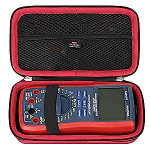 FBLFOBELI Storage Carrying Case Compatible with AstroAI Digital Multimeter TRMS 6000 Counts Volt Meter Ohmmeter Auto-Ranging Tester, Hard EVA Travel Bag (Case Only)