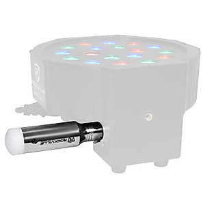 Rockville 2.4GHZ Wireless DJ Receiver w/ 9 Hour Rechargable Battery (DMX-WRE),Black