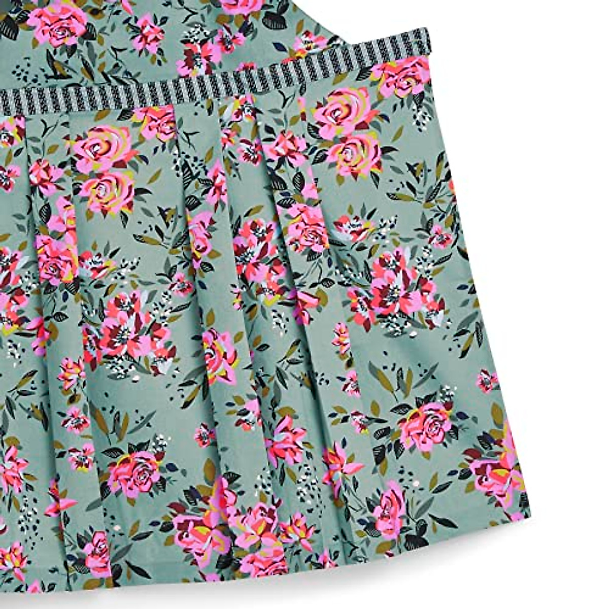 Vera Bradley Women's Lightweight Cotton Apron, Rosy Outlook - Recycled Cotton, One Size