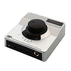 Syba USB 24 Bit 96 KHz DAC Digital to Analog Headphone Amplifier 2 Stage EQ Digital/Coaxial Output and RCA Output (SD-DAC63118)