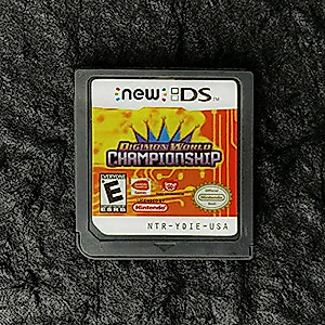 Digimon World Championship & World Dawn & World DS & World Dusk Cartridge Games Card Compatible with NDS/ 3DS / DSi / DSL / 2DSXL/ 3DSXL (4PCS) - Reproduction Version